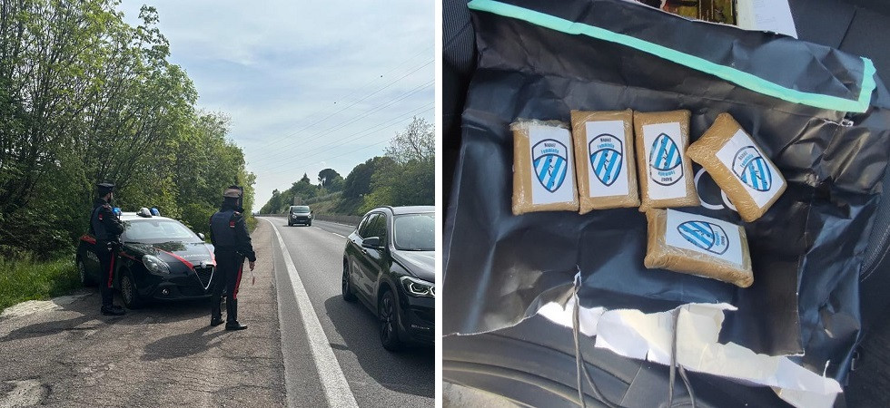 L’Opel Meriva va troppo veloce e viene fermato: la droga nascosta nei ...