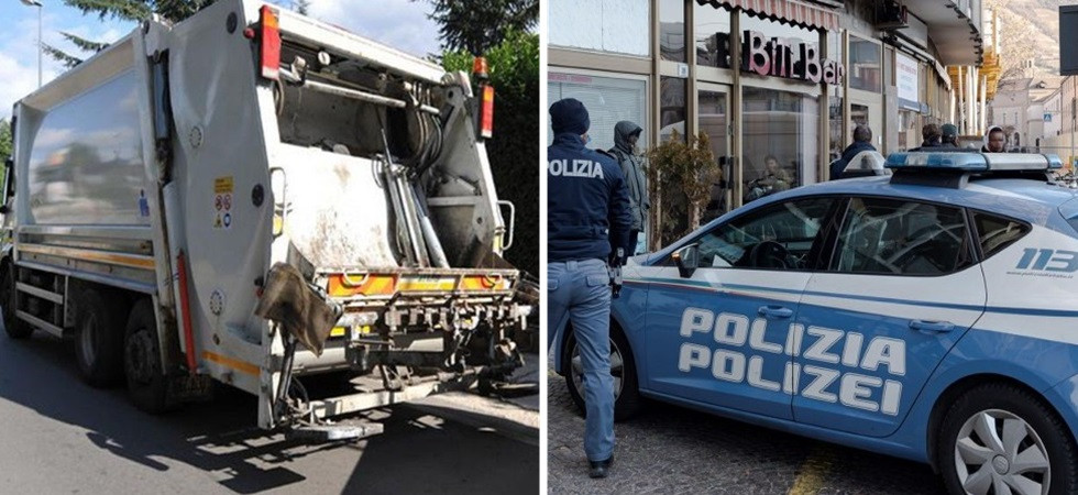 Cerca di rubare un mezzo della nettezza urbana, aggredendo e rompendo un dente al conducente ...