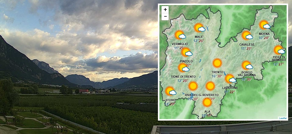 Meteo, tempo stabile (e soleggiato) in vista del fine settimana: massime su fino a 34 gradi ...