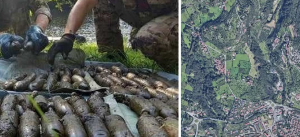 Trovate bombe della Prima guerra mondiale nei boschi dell'entroterra ...