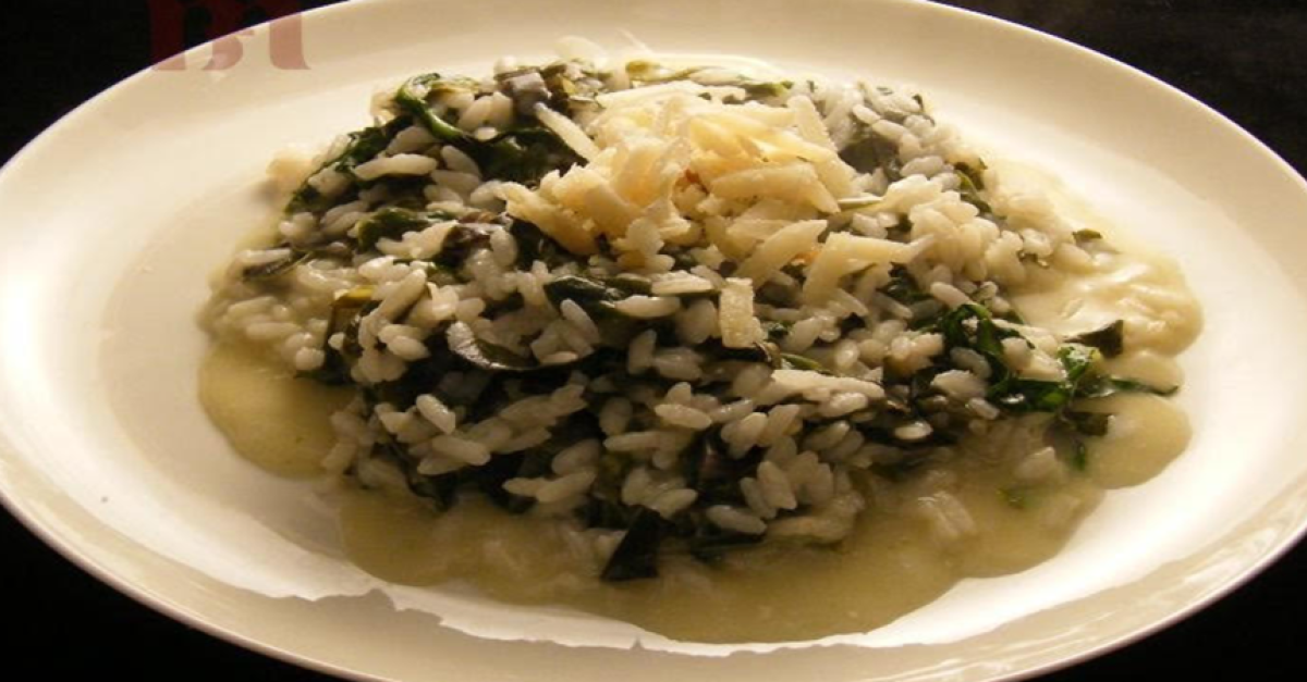 La ricetta di Andrea Bassetti, risotto alle erbe di campo - il Dolomiti