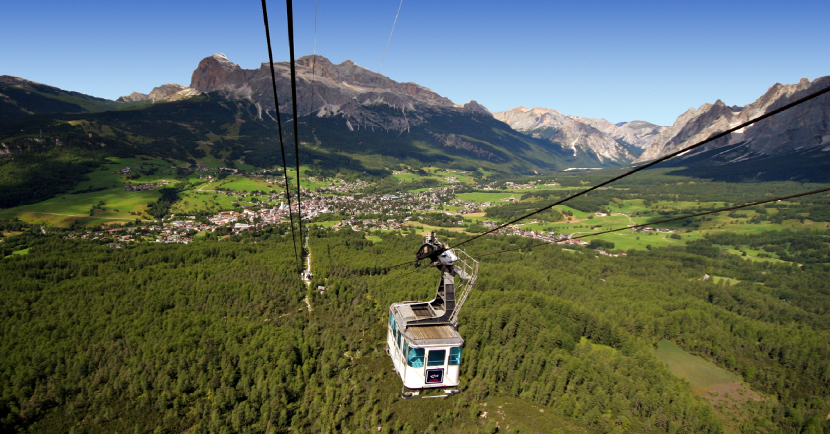 La funivia Faloria si rinnova con un sistema di trasmissione elettrico ...