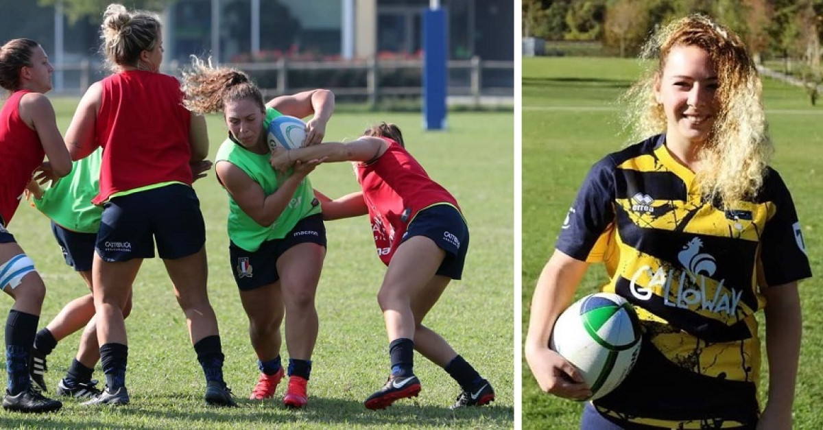 La 19enne Gaia Maris è la prima rugbista trentina a vestire la maglia ...