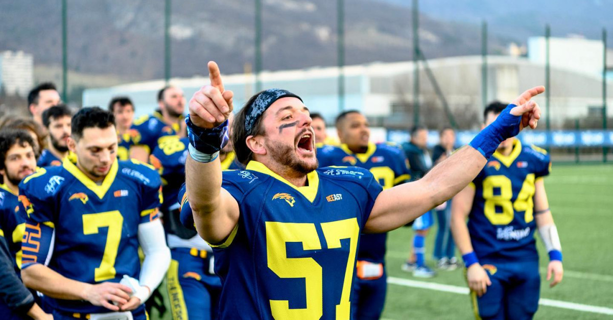 Storica vittoria dei Trento Thunders sul campo dei Muli di Trieste e ...