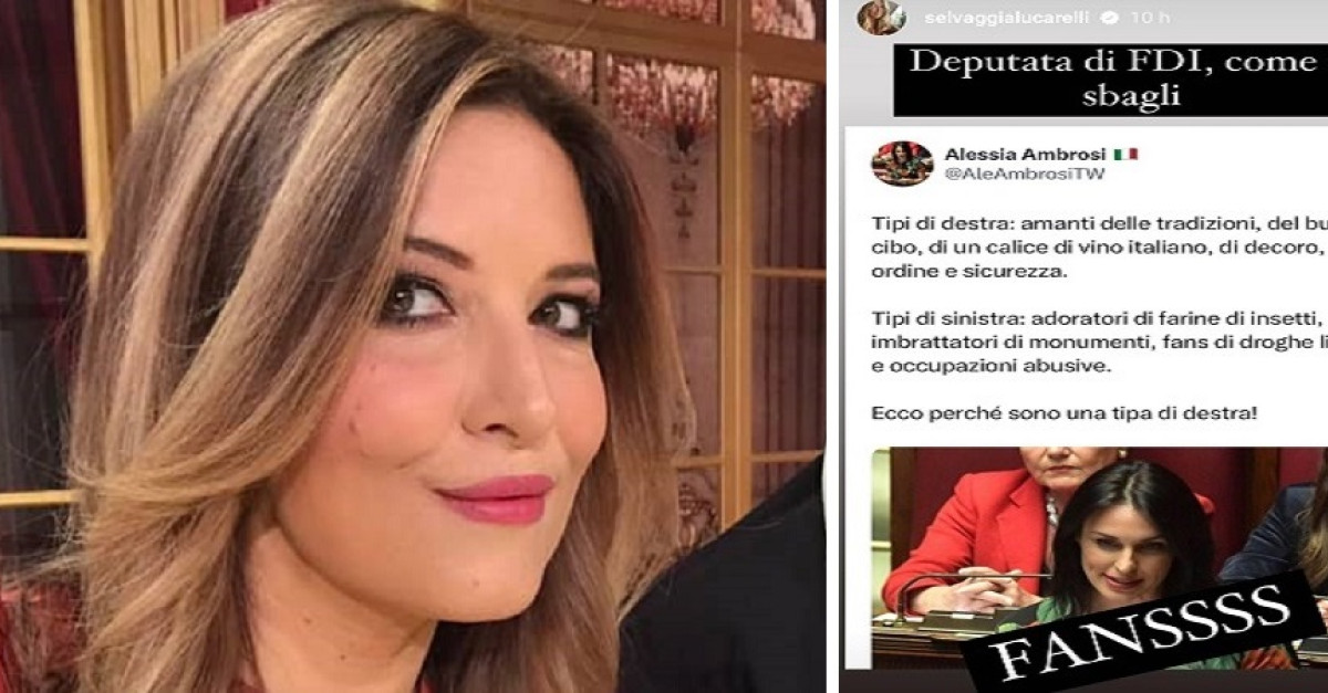 “I tipi di sinistra? Adoratori di farine di insetti”, il post di ...