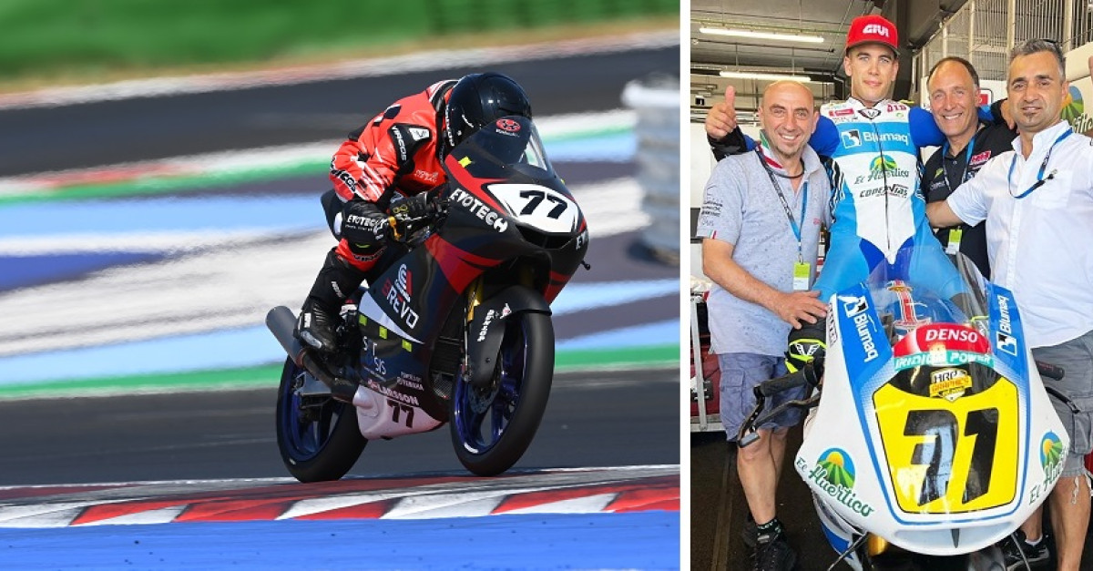 Dal Trentino alle piste di tutta Italia, Brevo la moto “Made in ...