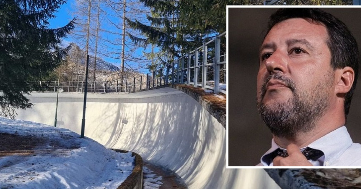 Pista da bob, Salvini insiste: “Deve essere a Cortina”. I Verdi: “Non ...
