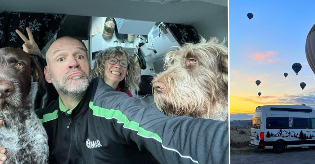 A 50 anni lasciano il lavoro per girare il mondo in camper con i loro ...