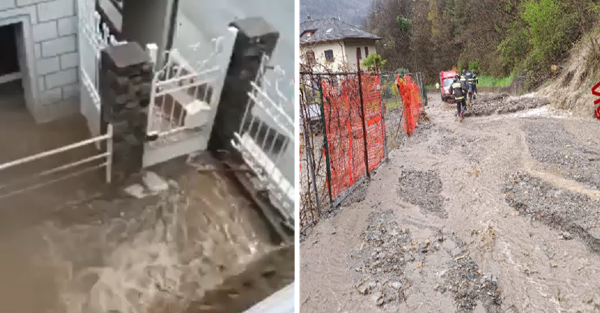 VIDEO. Un fiume di acqua e fango invade alcune case: evacuate 15 persone. Frane e smottamenti ...