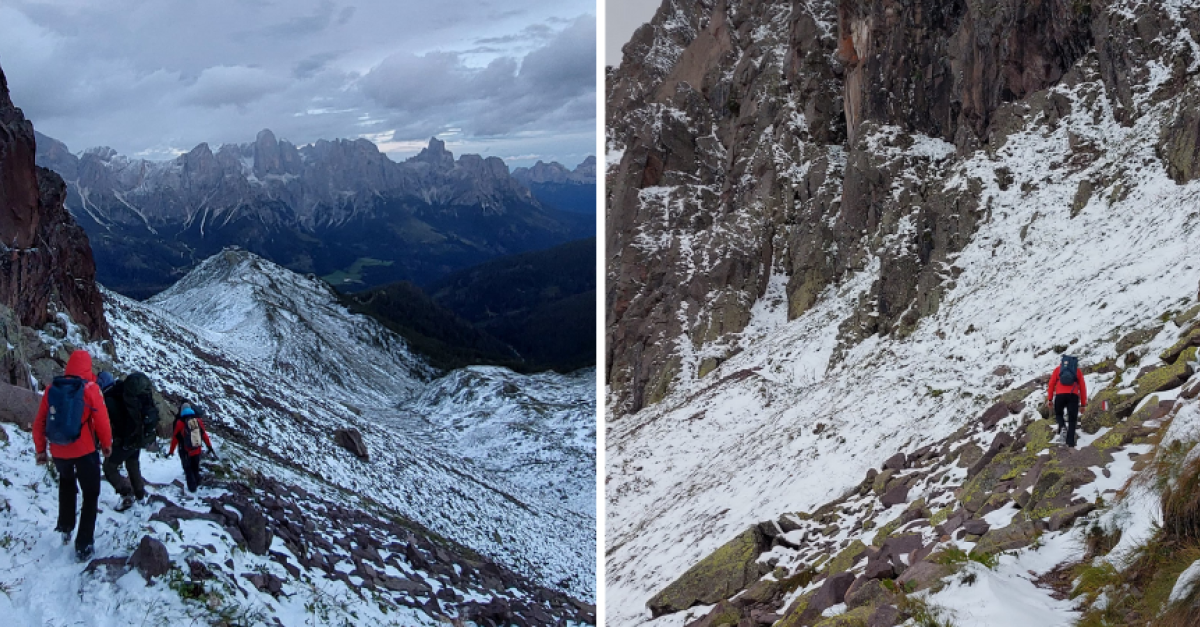 Vento e freddo a quota 2.450 metri, coppia di giovani in difficoltà ...