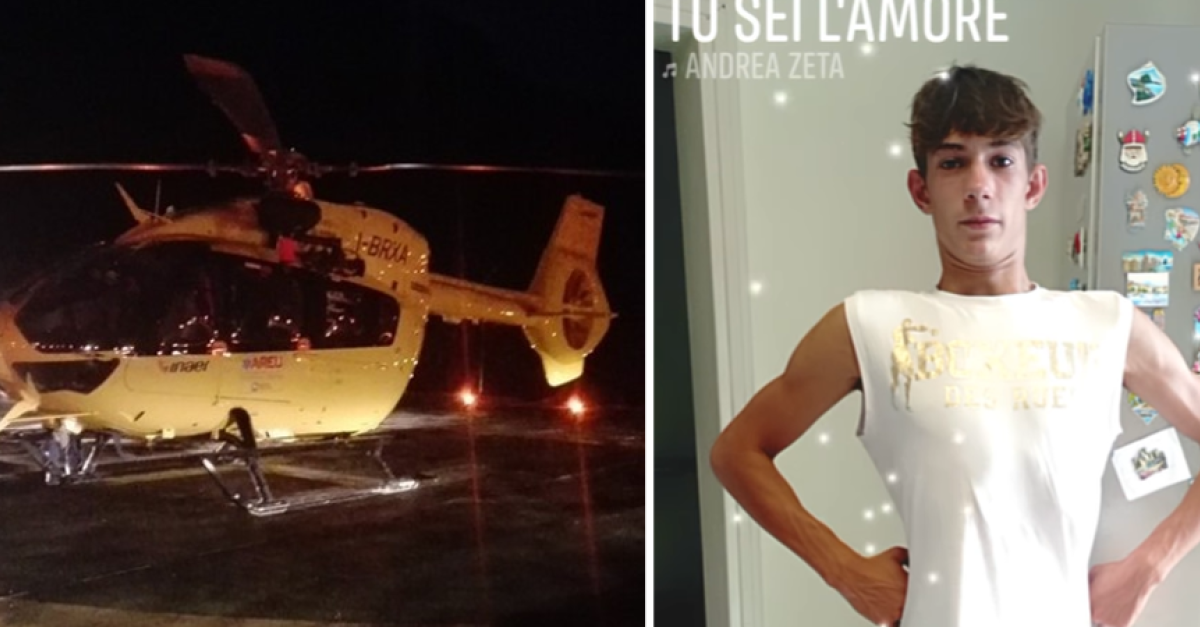 Diego Bianchi non ce l'ha fatta: è il morto 16enne caduto con la moto sabato scorso. Il toccante ...