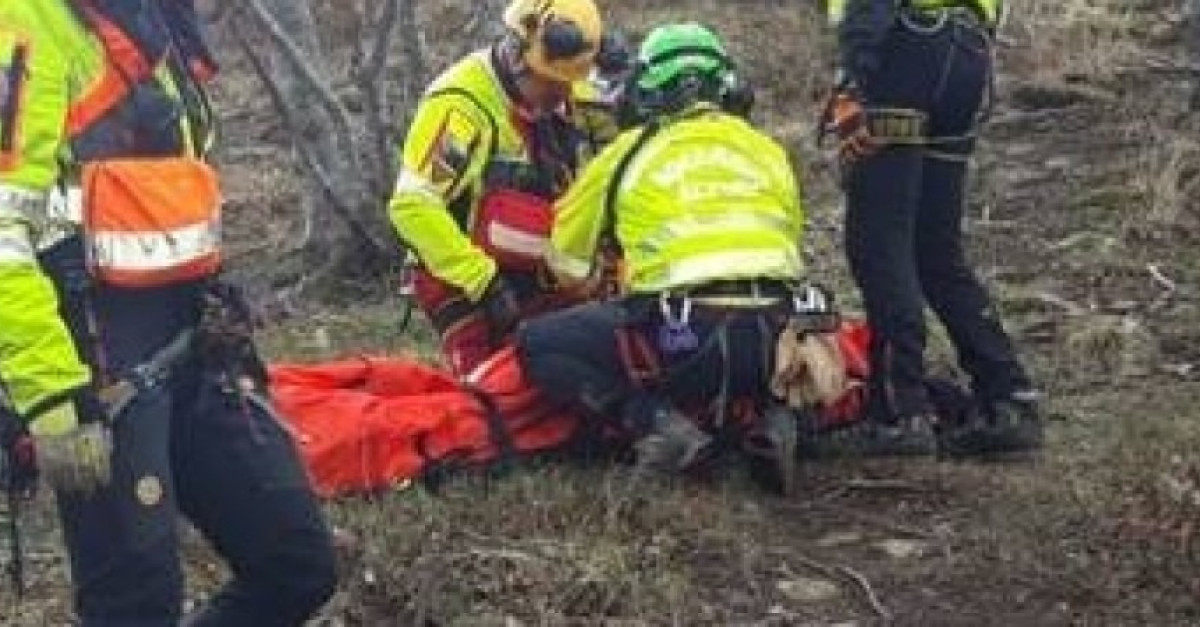 Momenti di paura nel bosco, 34enne colpito alla testa da un sasso ...