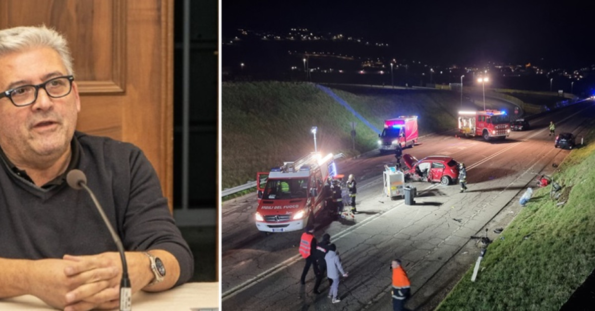 Tremendo frontale tra due auto sulla statale, una persona sbalzata per ...