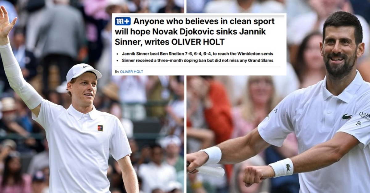 "Chi crede nello sport pulito spera che Novak Djokovic affondi Jannik Sinner". Il vergognoso ...