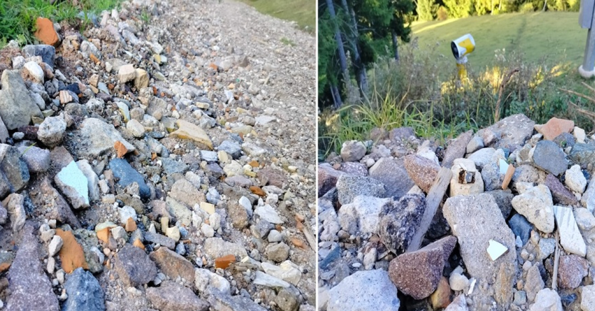 “Scarti delle demolizioni edili nei boschi del Trentino", usati come ...