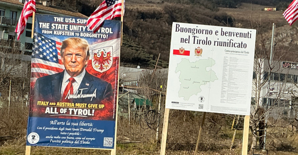 "Benvenuti nel Tirolo riunificato", spuntano i manifesti "firmati ...