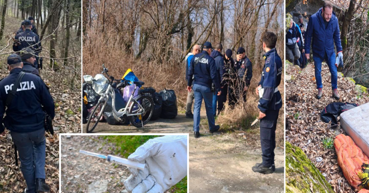 ''Tre spacciatori scappando ci hanno presi a sassate. Abbiamo trovato ...