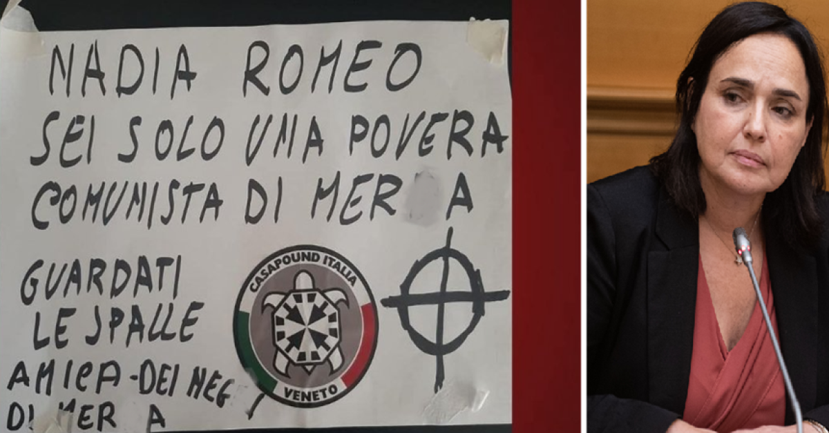 ''Nadia Romeo sei solo una povera comunista di mer*a. Guardati le ...