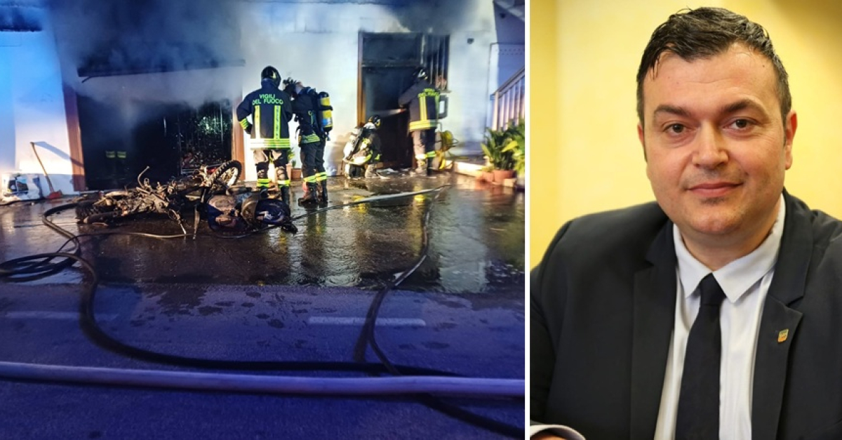 Un incendio devasta il ristorante di Joe Formaggio. Poche ore prima ...