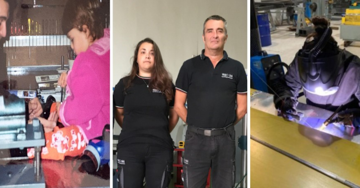 "Da bambina giocavo con attrezzi e bulloni, poi ho scelto il lavoro di ...