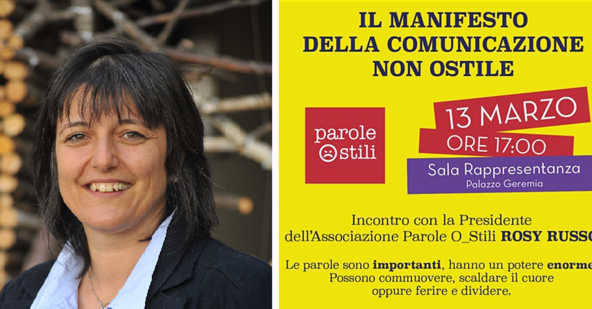 Il "Manifesto contro il linguaggio ostile" in Comune a Trento c'è già ...