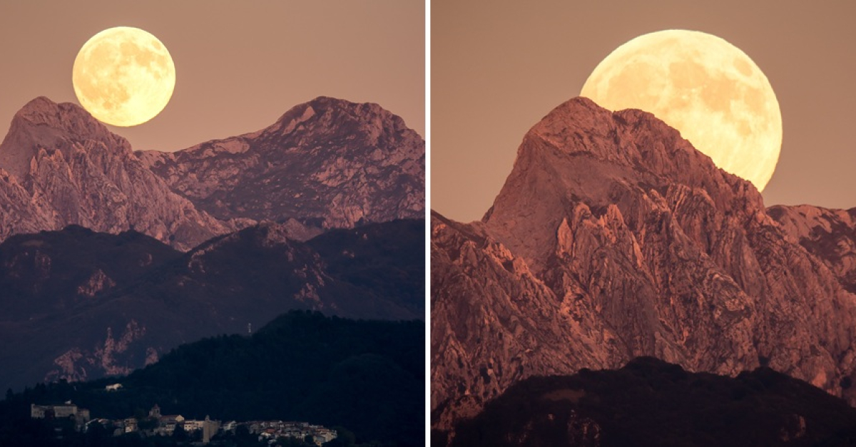 La "SuperLuna" negli scatti di Fabio Longaron, il "fotografo del ...